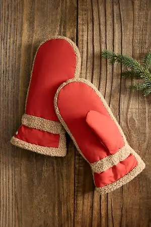 TERRAIN Hestra Ronja Sulated Mittens - Red