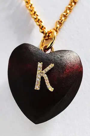 Timeless Pearly Wood Itil Pendnt Necklce K