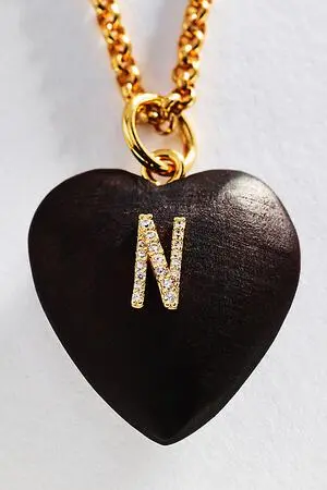 Timeless Pearly Wood Itil Pendnt Necklce N