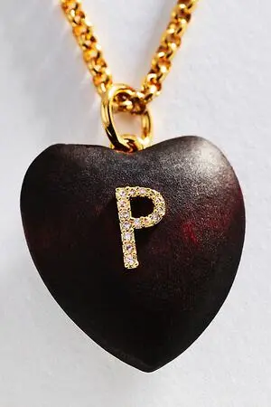 Timeless Pearly Wood Itil Pendnt Necklce P