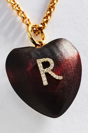 Timeless Pearly Wood Itil Pendnt Necklce R
