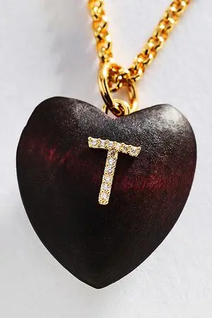 Timeless Pearly Wood Itil Pendnt Necklce T