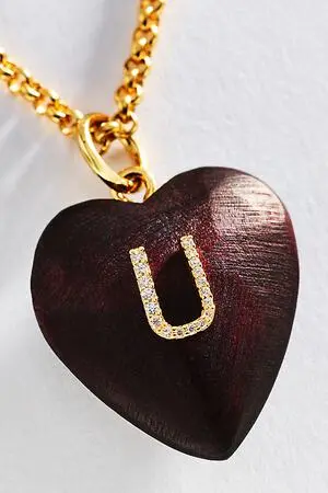 Timeless Pearly Wood Itil Pendnt Necklce U