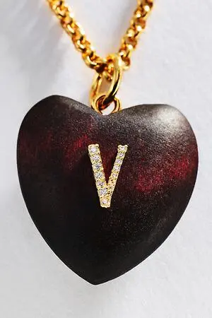 Timeless Pearly Wood Itil Pendnt Necklce V