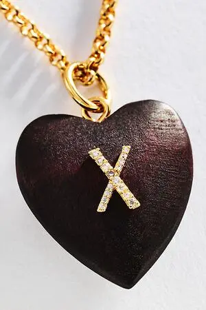 Timeless Pearly Wood Itil Pendnt Necklce X
