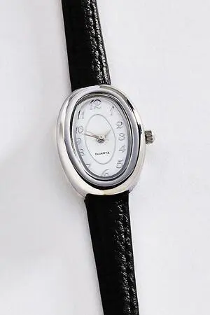 VIVA TIME CORP. Petite Oval Watch - Black