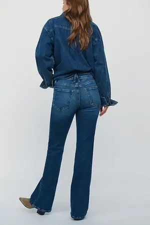 GOOD AMERICAN Soft Tech Good Classic High Rise Bootcut Jeans
