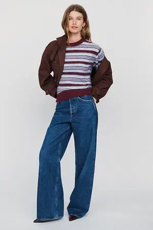 ALIGNE Helen 100% Brushed Wool Sweater