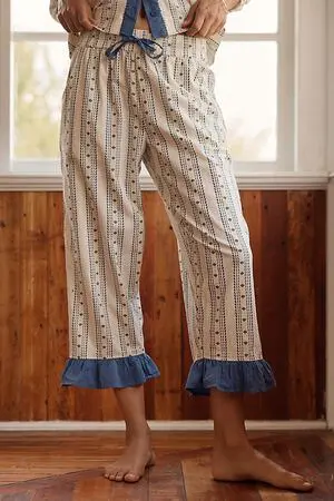 TBCO 100% Cotton Ruffled Pajama Set