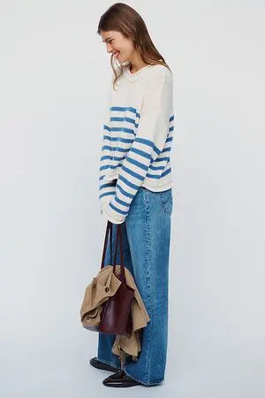 Ag Adria Low Rise Wide Leg Jeans