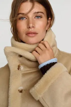 Maeve Funnel Neck Reversible Jacket
