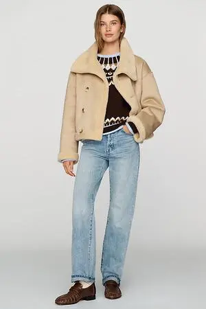 Maeve Funnel Neck Reversible Jacket