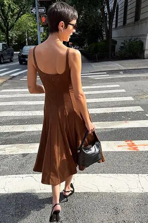 MAEVE Tarryn Fit & Flare Midi Dress