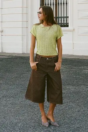 Pilcro Cropped Jeans For Women