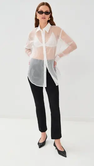 Sprwmn Ankle Flare Pants