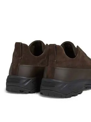 ZEGNA Triple Stitch™ Monte Sneaker In Leather And Suede