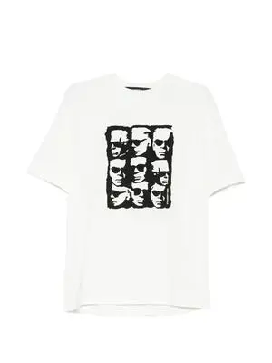 Karl Lagerfeld Graphic-print T-shirt - Neutrals