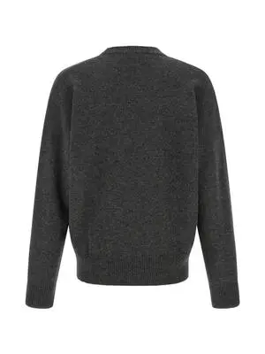 LARMERI STUDIO Dropped-shoulder Crew-neck Sweater