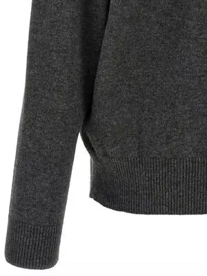 LARMERI STUDIO Dropped-shoulder Crew-neck Sweater