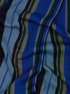 Paul Smith Twisted-stripe Wool Scarf
