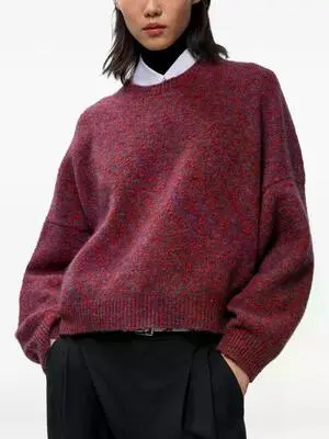 CORDERA Speckled Crew-neck Sweater