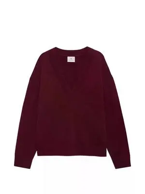 ANINE BING Lee Sweater Burgundy
