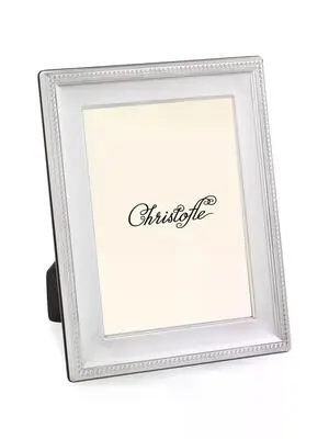 CHRISTOFLE Perles Beaded Picture Frame - Silver