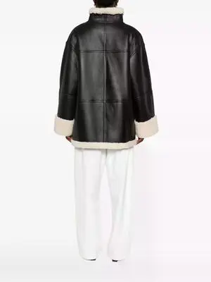 TOTEME Shearling-trim Oversized Jacket