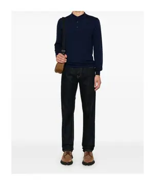 ASPESI Long-sleeved Polo Shirt