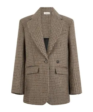 P.a.r.o.s.h Laurie Houndstooth Blazer