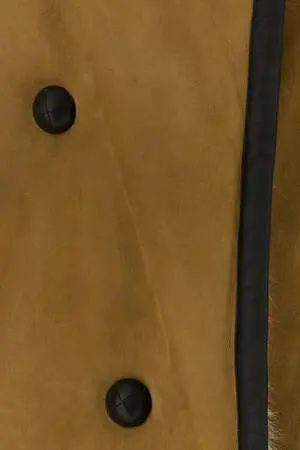 Isabel Marant Étoile Rema Shearling High-neck Coat - Beige