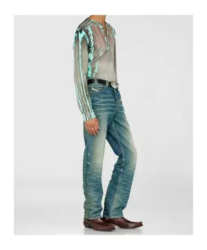 DIESEL 1991 D-voeed High Waist Regular Jeans