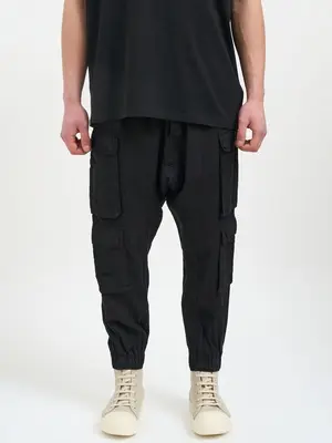 THOM KROM M P 46 Linen Cargo Trousers