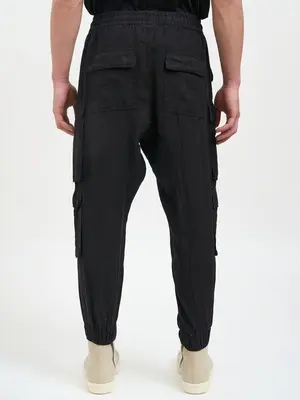 THOM KROM M P 46 Linen Cargo Trousers