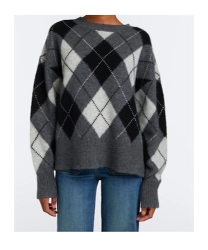 NILI LOTAN Donnika Diamond-pattern Sweater