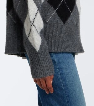 NILI LOTAN Donnika Diamond-pattern Sweater