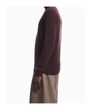 EMPORIO ARMANI Crew-neck Ribbed-trim Sweater