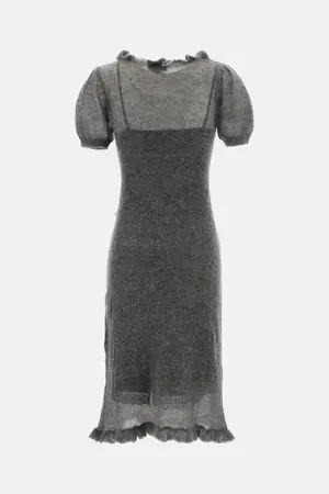 SHUSHU/TONG Knit Short-sleeve Dress