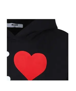 MSGM Logo-print Hooded Dress