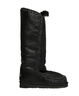Mou Stitching Knee-length Boots