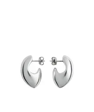 Bottega Veneta Small Claw Earrings - Silver