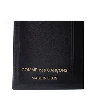 Comme Des Garçons Half-fold Wallet - Black