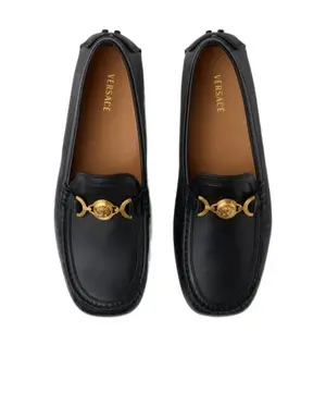 VERSACE Medusa Driver Moccasins