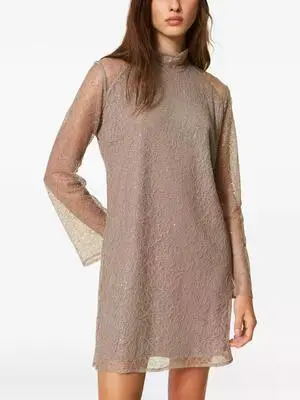 TWINSET Short Lace Dress With Sequins