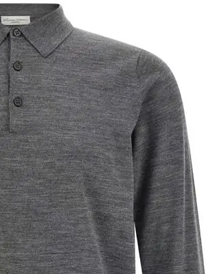 LARMERI STUDIO Merino Wool Polo Shirt