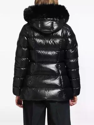 Moncler Fulmar Hooded Short Down Jacket - Black