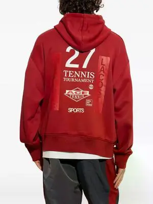 Lacoste Runway Oversized Printed Hoodie