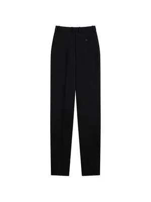Givenchy Cigarette Pants In Wool - Black