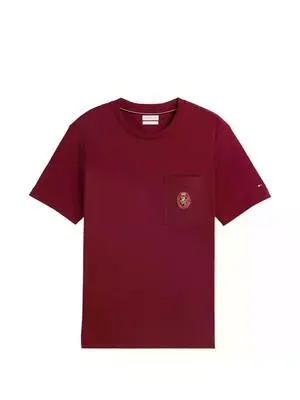 Tommy Hilfiger Logo-patch Pocket T-shirt - Red