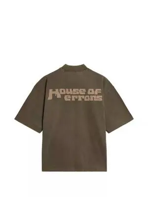 HOUSE OF ERRORS All-seeing Cotton T-shirt - Green